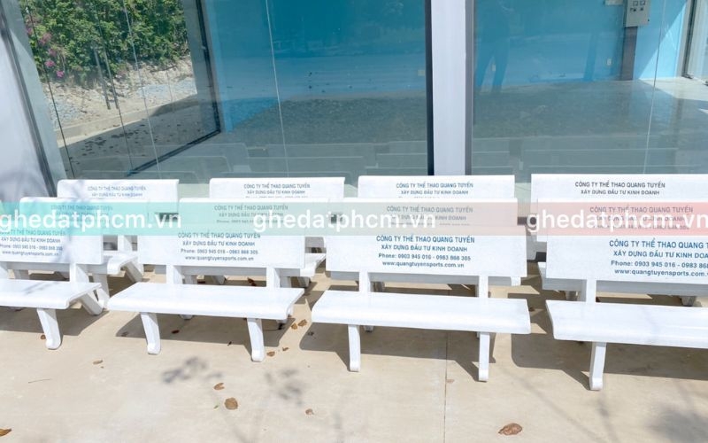 Nhận đặt sỉ ghế đá tặng công ty, bán lẻ giá tốt nhất thị trường